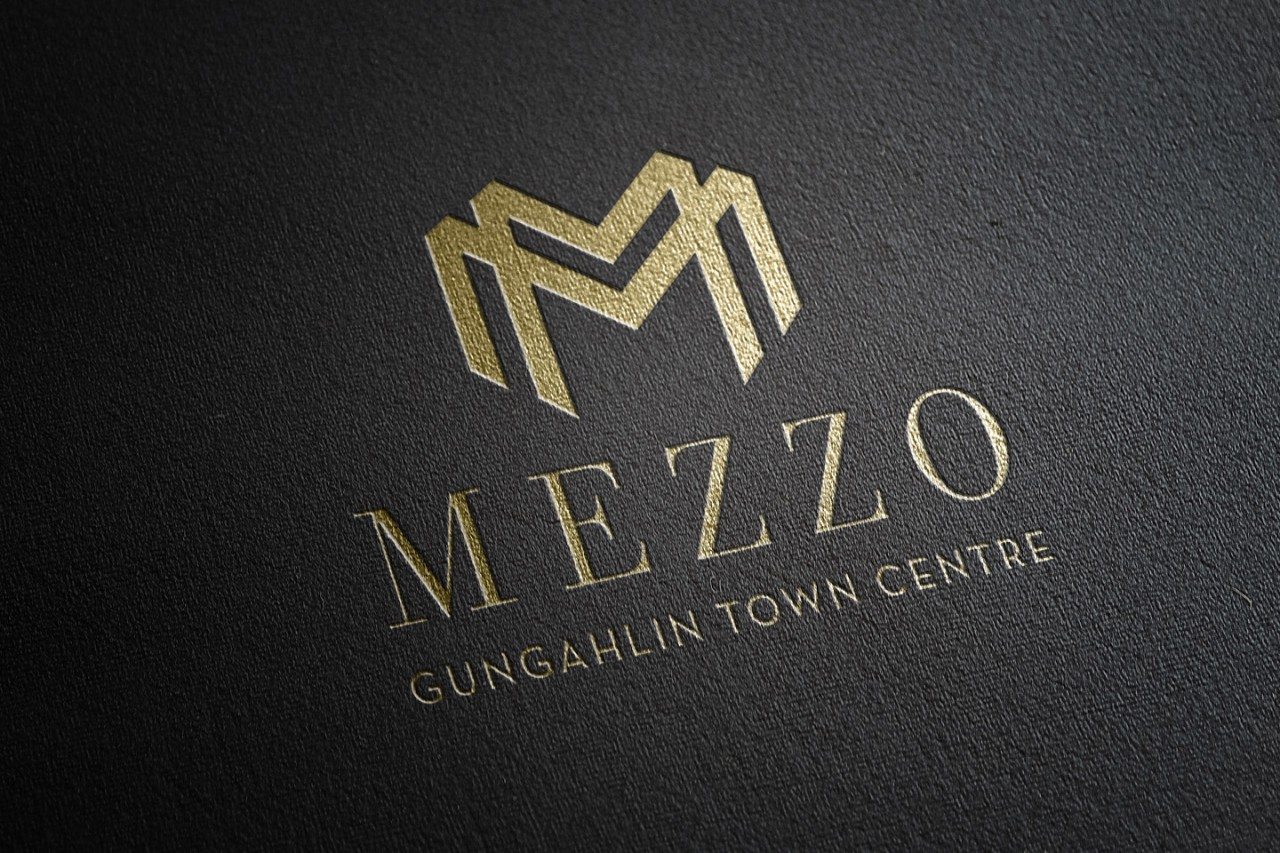 Mezzo Gungahlin Logo Design - Black Moon Alchemy